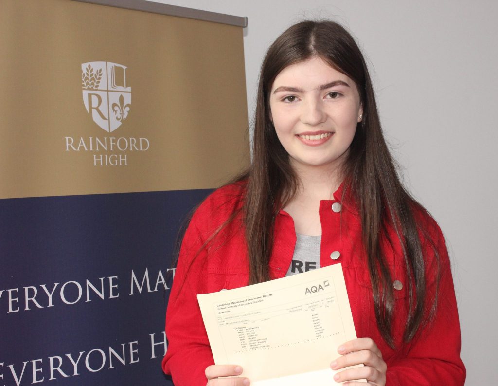 GCSE success at Rainford High - Rainford High School