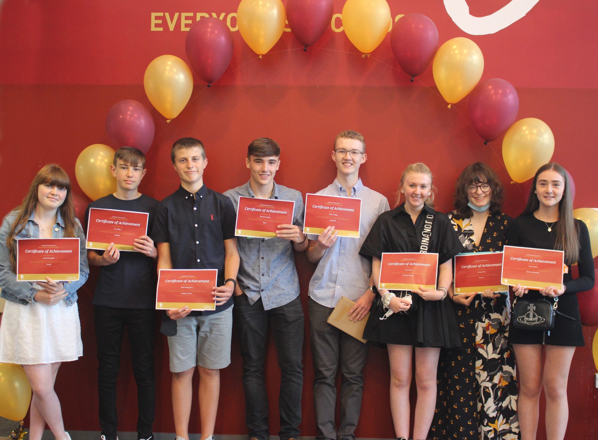 Rewards Evenings 2021 - Rainford High School
